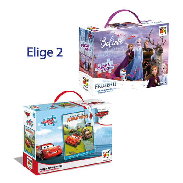 PACK ROMPECABEZAS 60 PIEZAS – Toyng Colombia